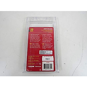 Square D by Schneider Electric HOM120PCAFIC Homeline Plug-On Neutral 20 Amp Single-Pole CAFCI Circuit Breaker, (N/A, 20, 4-Pack)