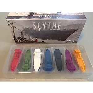 Stonemaier Games: Scythe: The Wind Gambit Expansion | Add to Scythe (Base Game) | Adds Airships and Resolutions (Two New Modules) | 1-5 Players, 140 Mins, Ages 14+