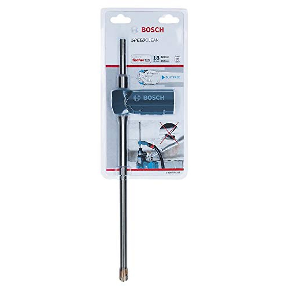 Bosch Professional Hammer Drill Bit SDS Plus-9 Speed Clean for Concrete and Masonry 18 x 320 x 450 mm Hammer Accessories