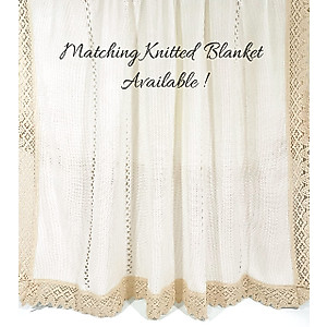 Escalett Layette Newborn Baby Knitted Clothes Set, Coming Home Infant Knit Outfit for Boys and Girls (1136, Beige, Newborn)