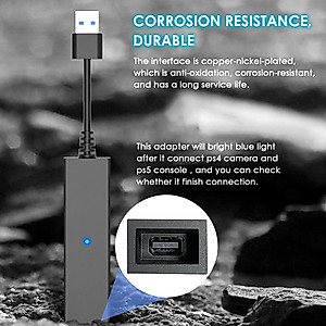 Hilitand for Camera Adapter Cable, Play PS VR on PS5, PS4 Converter Connecting Cable for Game Console for PS4 Host Camera