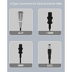 WUKUR Charger for Bike Battery Power Supply Compatible with Bike XP™, XP™ Step-Thru, XP™ Lite,XPremium, XP™ Trike, Xpedition Ebike with 8.9FT Power Cord