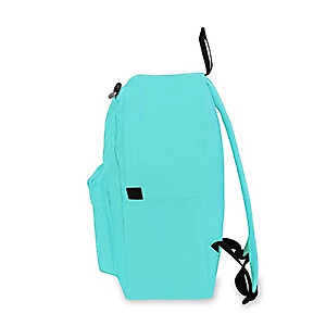 Everest Classic Backpack, Aqua Blue, One Size