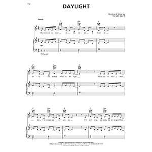 TAYLOR SWIFT - LOVER | EASY TAYLOR SWIFT PIANO MUSIC BOOK | 18 HITS BY THE GREATEST POP ARTIST - SON