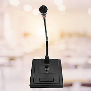 Junluck PC Conference Microphone - Omnidirectional Desktop Mic - USB Multifunction Gooseneck Microphone for Conference, Network Broadcast, Recording, etc - Plug & Play