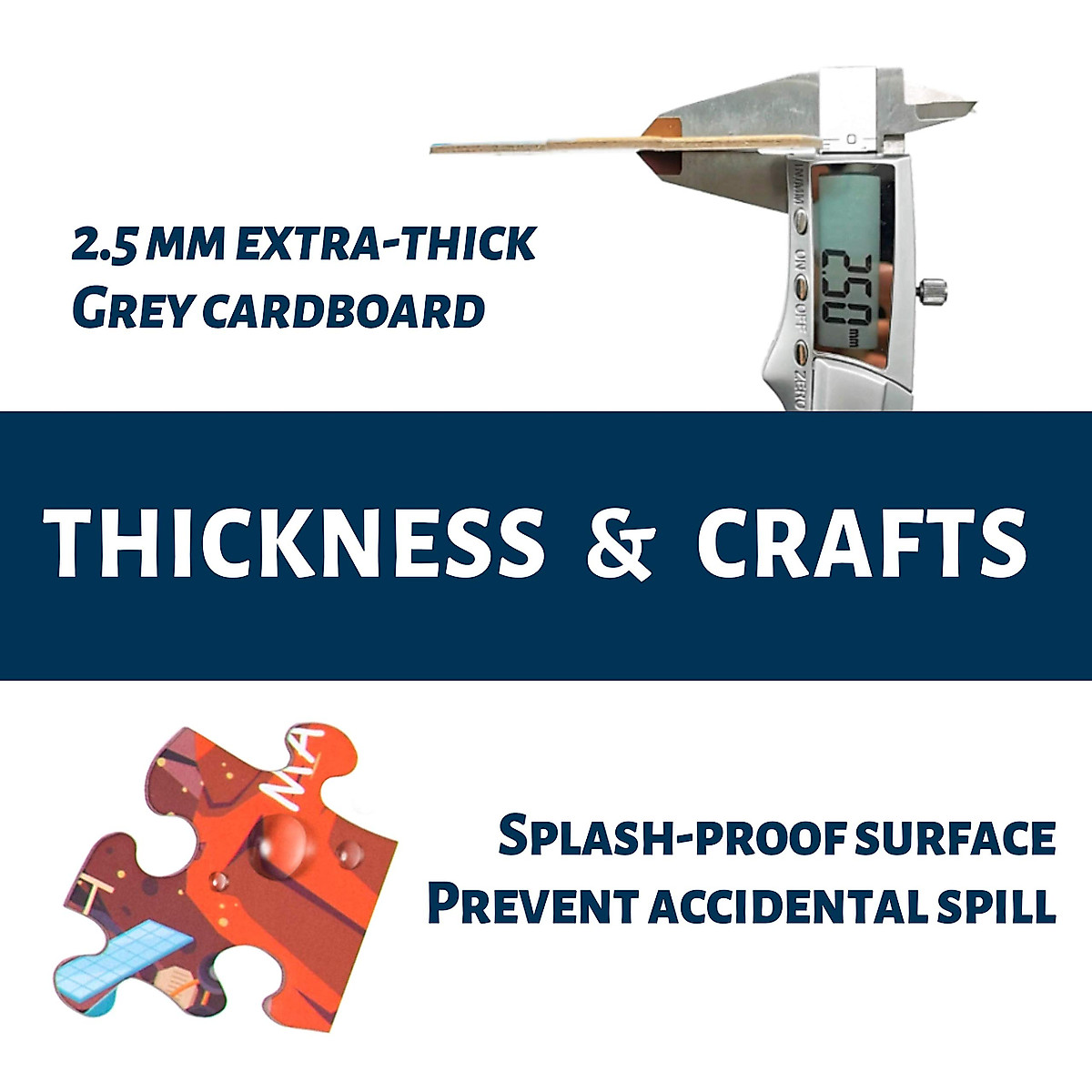 Anzon Mories Solar System Puzzle 100 Pieces (Unique Shape), Space Large Kid Jigsaw Size 19x14, Educational Preschool Universe Planet Learning Toy for Boy, Girl, Teenager, Children 3 4 5 6 7 8