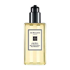Jo Malone Lime Basil & Mandarin Body & Hand Wash and Lotion 8.5 Oz Each, Scent Surround Diffuser 5.6 Oz & Scented Home Candle 7 Oz