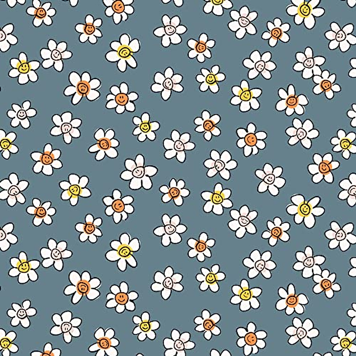 Vera Bradley Women's French Terry Pullover Hoodie With Pocket (Extended Size Range), Prairie Paisley Daisy, Small