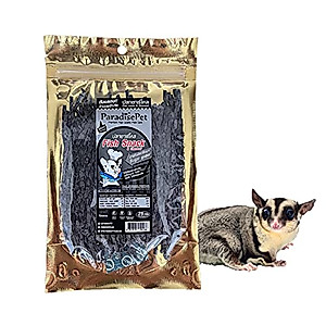 Polar Bear's Pet Shop 1 Pcs Charcoal Fish Flavor Sugar Glider Hamster Squirrel Chinchillas Small Animals Sandwich Snacks and Food (25g)
