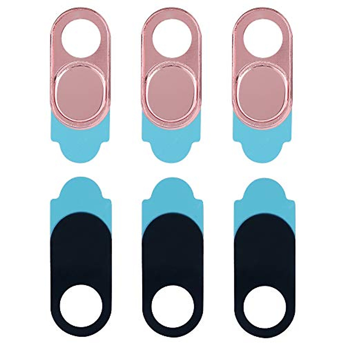 CHICIRIS Camera Protect Sticker, Comfort Webcam Protect Sticker, Mobile Phone for Phone Phone Camera Smartphone Len(Pink)