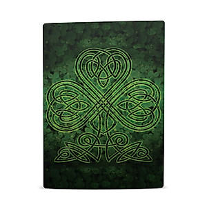 Head Case Designs Officially Licensed Brigid Ashwood Irish Shamrock Art Mix Vinyl Faceplate Sticker Gaming Skin Decal Cover Compatible with Sony Playstation 5 PS5 Digital Edition Console