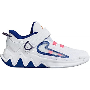 NIKE Giannis Immortality 2 Boys DQ1942-102 (White/Multi-Color-DEEP Roy), Size 1