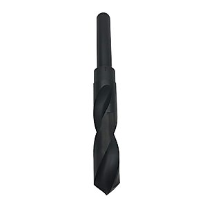 3/4” HSS Drill Bit, ½” Reduced Shank High Speed Steel Twist Drill Bit, 19mm Cutting Dia 12mm Shank 150mm Length