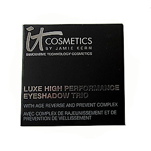 it COSMETICS Naturally Pretty Trio, Pretty in Smoke - Luxe, Anti-Aging Eyeshadow - Three Smokey Essential Shades - With Hydrolyzed Collagen, Silk, Acai, Green Tea & Vitamins A, C & E - 0.03 oz