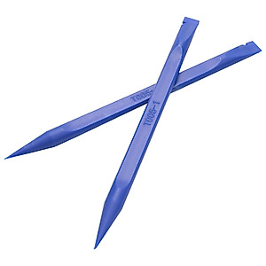 Jteyult 6Pcs Plastic Scraper Cleaning Tool Carbon Fiber Lottery Ticket Scratcher Tool for Spaces, Kitchen, Crevices, Food