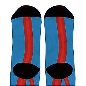ThisWear Humorous Gifts Wacky Waving Inflatable Dancing Tube Man Funny Crew Socks 1-Pair Novelty Crew Socks