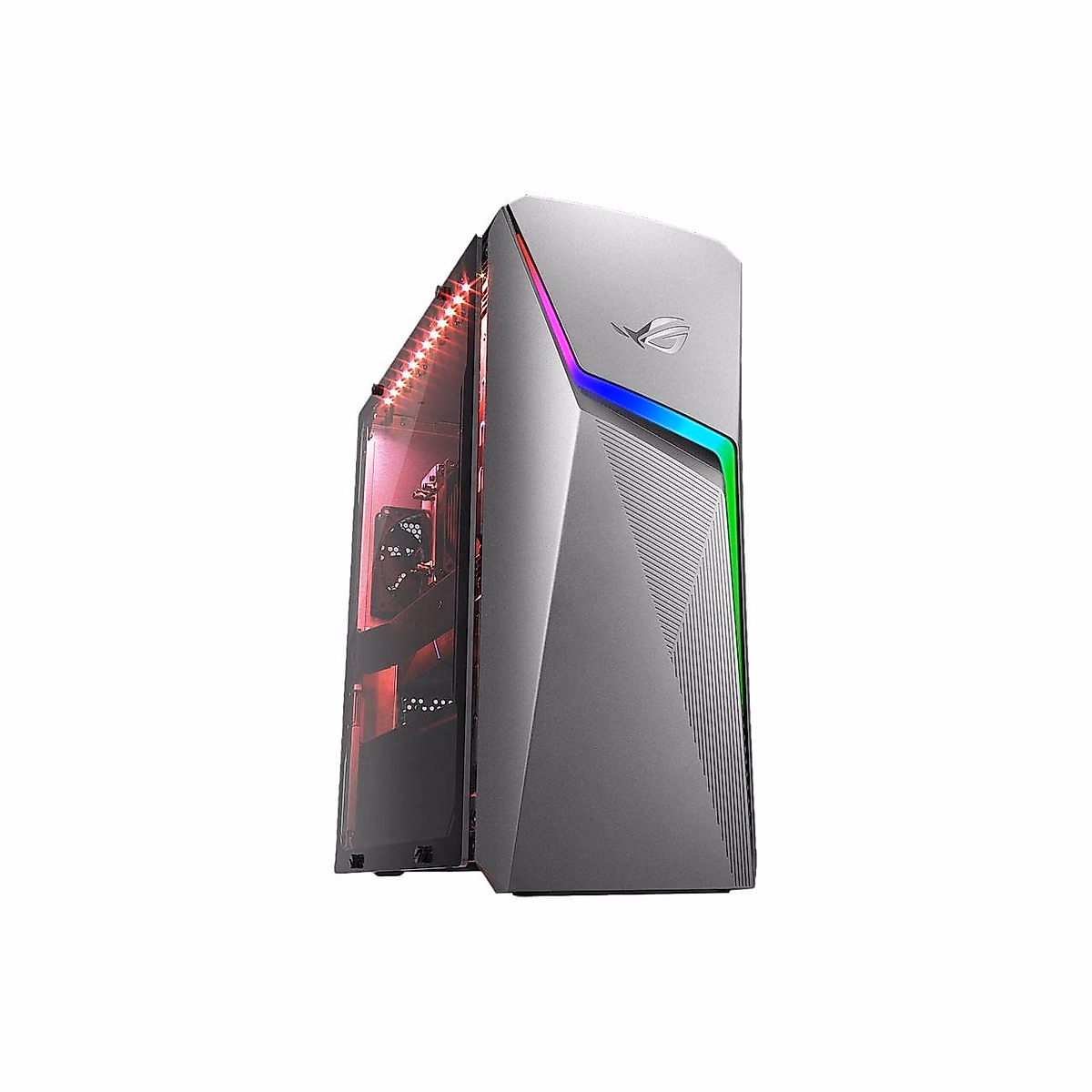 ASUS ROG Gaming Desktop - AMD Ryzen 5 3600X P - GeForce GTX 1660Ti - 256GB PCIe 3.0 NVMe M.2 Solid State Drive 256GB PCIe 3.0 NVMe M.2 Solid State Drive Windows 10