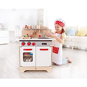 Hape Chef Pack | Chef Dress Up Play Set with Cooking Accessories for Kids