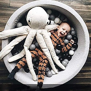 LANGXUN Pit Ball Kiddie Dry Pools, Kids Ball Pit Playpen for Baby Kids Children, Ball Pits Accessories, Baby Toddler Ball Pit, Indoor Playpen, Birthday for Baby Toddler Kids