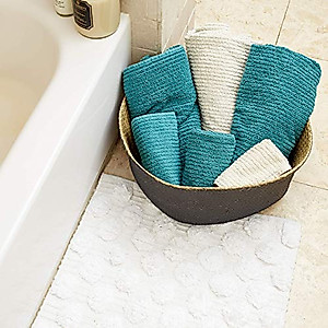 Natural Seagrass Basket - Home/Kitchen/Storage/Laundry/Organizer/Beach/Decor/Baskets - Woven Plantbasket - Beach Bag - Toy Storage - Laundry Basket - Picnic Tote - Handle Basket - Medium Size