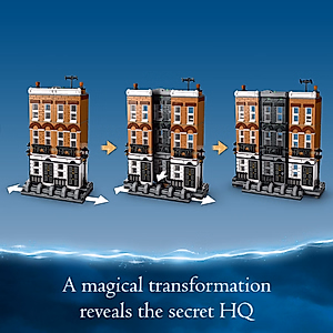 LEGO Harry Potter 12 Grimmauld Place 76408 Building Toy Set for Kids, Girls, and Boys Ages 8+ (1,083 Pieces)