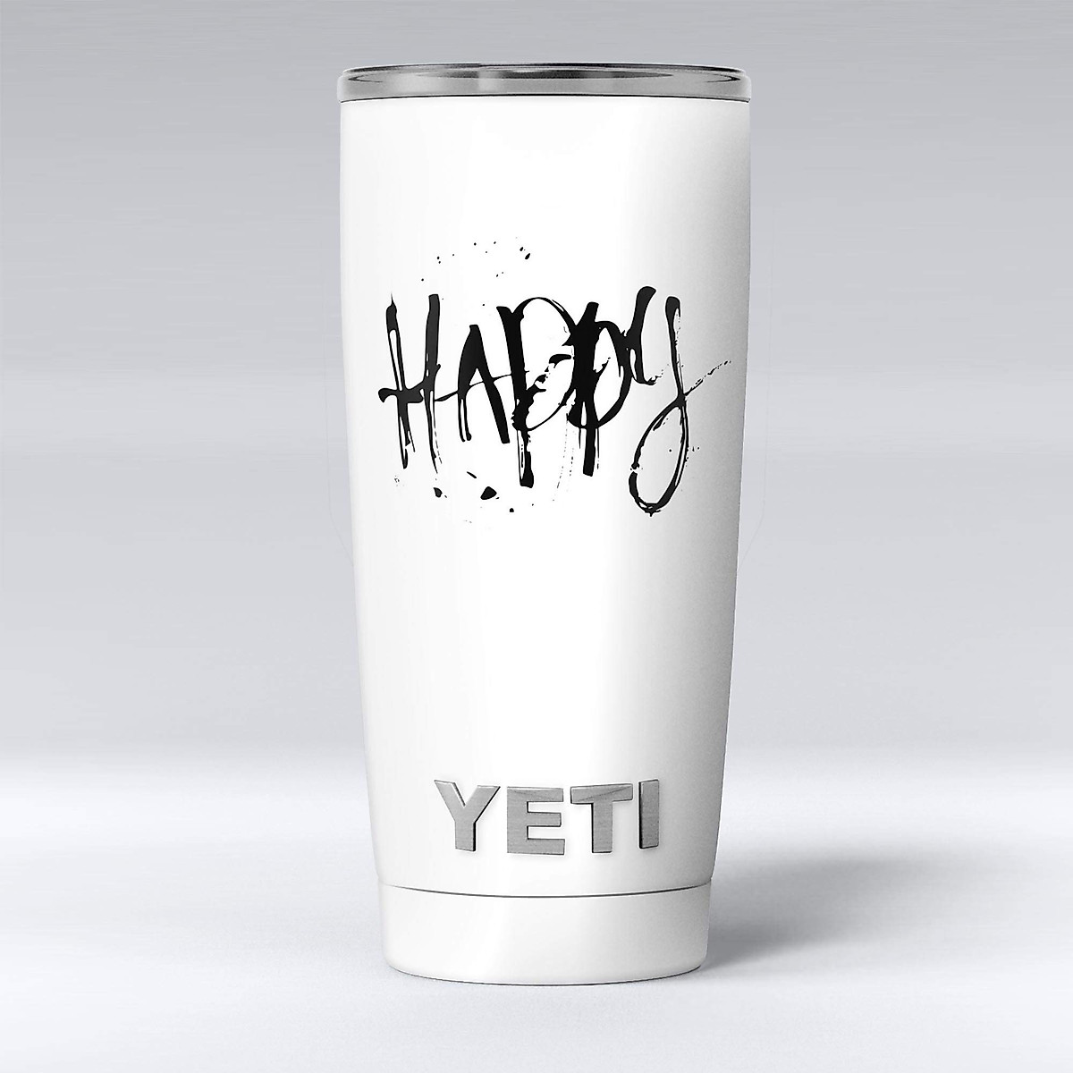Design Skinz Happy Splatter - Skin Decal Vinyl Wrap Kit Compatible with The Yeti Rambler Cooler Tumbler Cups