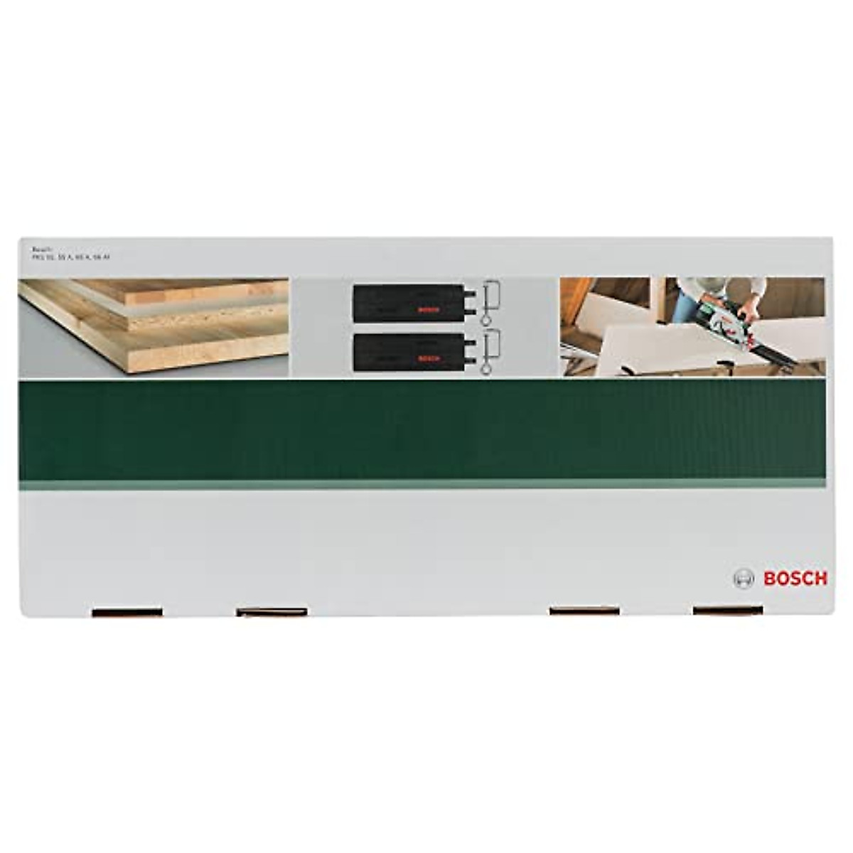 Bosch 2609255732 Guide Rail of Plastic with G-Clamps 2 Pcs