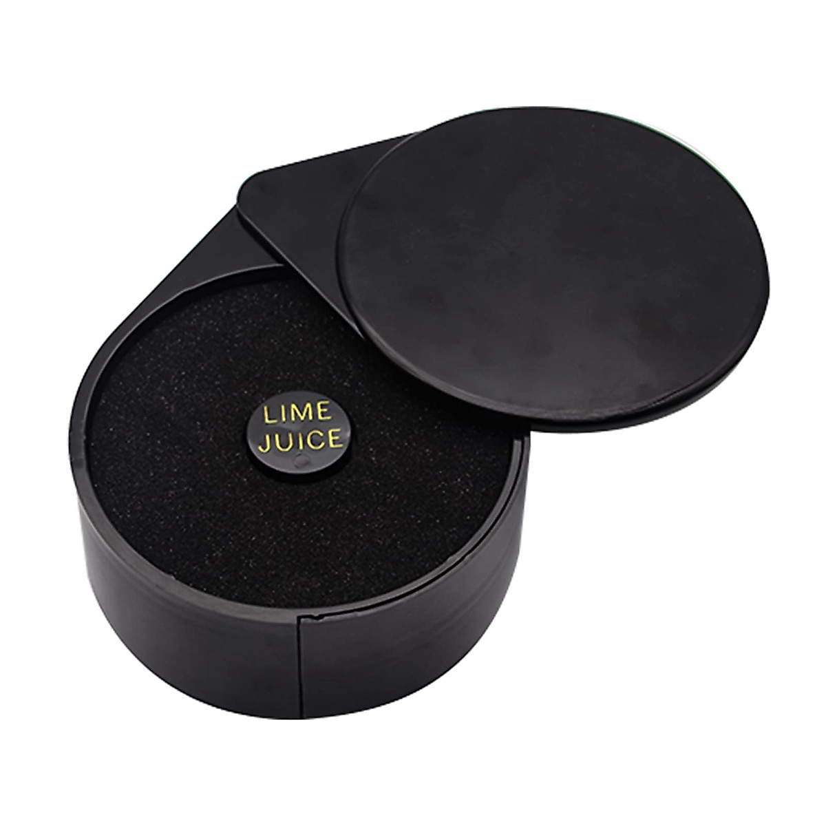 Achicklead 3 Tier Bar Glass Rimmer, Cocktails Rimmers,Margarita Cocktail Salt and Sugar, Cocktail Margarita Glass Rimmer for Bartender Tool