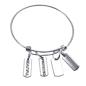 Aylifu 50 Pieces Mixed Inspirational Words Charms Pendants Tibetan Silver Craft Supplies Inspiration Message Beads Charms for Jewelry Making DIY Handmade Craft, 25 Types