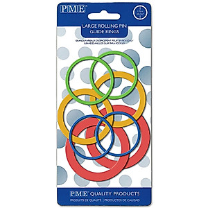 PME Large Rolling Pin Guide Rings