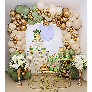 18 inch Gold Balloons 10 pcs for Party Chrome Metallic Balloons for Birthday Wedding Engagement Anniversary Christmas Festival Picnic or any Friends & Family Party Decorations