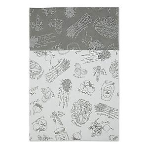 DII Fridge Liner Collection Non-Adhesive, Cut to Fit, Gray Market, 12x24, 6 Piece