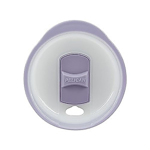 Pelican Hydration Pelican Cascade™ 22 oz Vacuum Insulated Tumbler - Recycled Stainless Steel Double Wall Travel with Dual Lid, Powder Coated Insulated Coffee Mug For Hot Cold Drinks, Lilac
