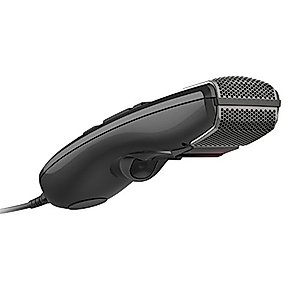 Philips SpeechMike Premium Touch USB Dictation Microphone for Crystal Clear Recording and Best Voice Recognition, Barcode Scanner, Sensory Control Panel and Press Buttons, Charcoal Grey SMP3800
