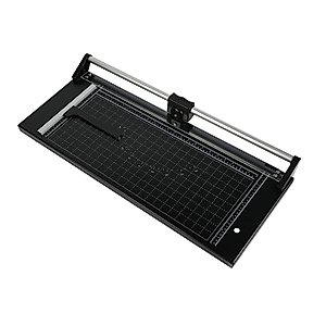 24 Inch Paper Cutter, Manual Precision Rotary Paper Trimmer, Sharp Photo Paper Cutter, Rotary Paper Cutter Trimmer