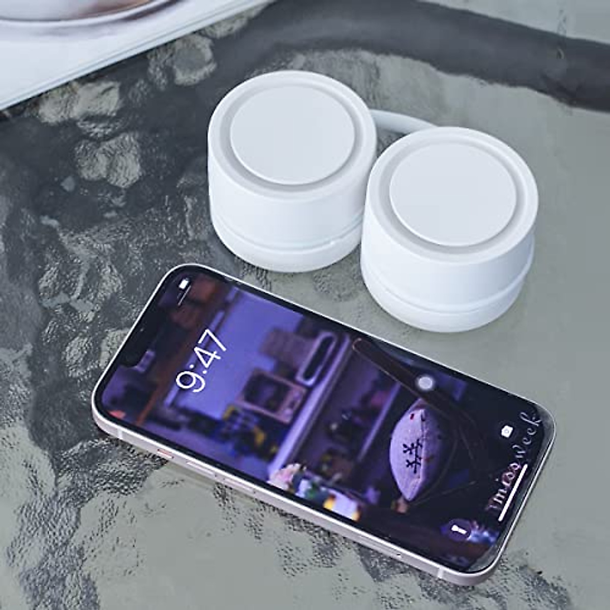 OBR KING Folding Portable Neck Fan, Electric Usb Rechargeable Hand Held Bladeless Pocket Fan, Mini Small Hanging Neck Fan Handheld For Walking/Outdoor/Travel/Office Use