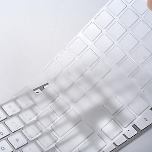 Keyboard Cover Skin for Apple Magic Keyboard with Touch ID and Numeric Keypad (M4 Chip A3119 MXK73LL/A, USB–C), Apple Magic Keyboard Cover - TPU