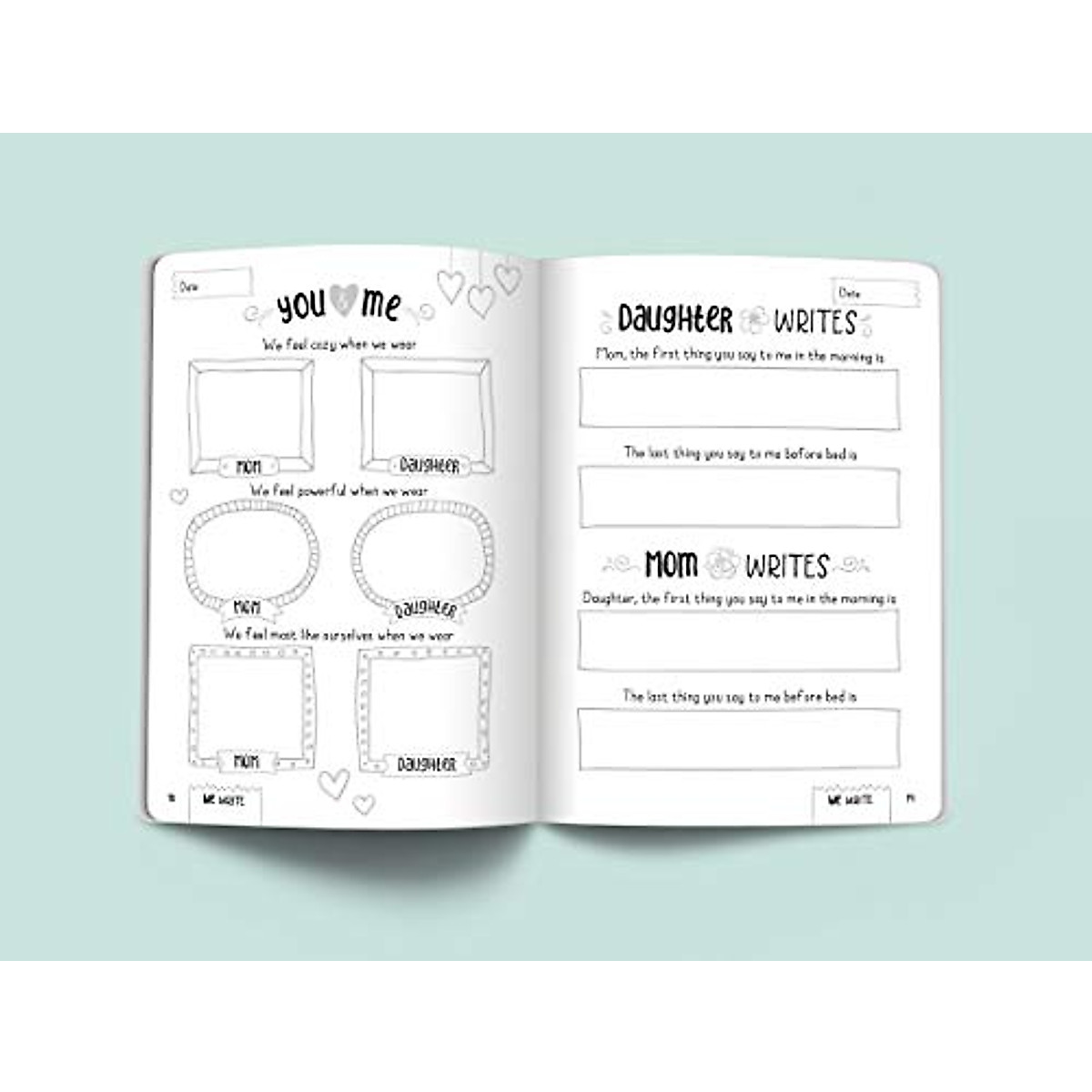 Love, Mom and Me: Simple Ways to Stay Connected: A Guided Mother and Daughter Journal