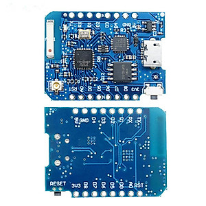 D1 Mini Pro NodeMCU-Based WiFi-SoC ESP8266 ESP-12 IoT Microcontroller w/ 16MB Flash, Micro-USB Connection & External Antenna