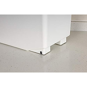 Flour Storage Container 25 lb with Wheels Seal Locking Lid PP (Pack-2)