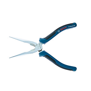 Bosch Professional Three-Part Pliers Set (Combination Pliers, Needle-Nose Pliers and Side Cutters, with L-BOXX Inlay)