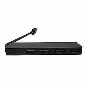 Professional USB 3.0 Hub 4-Port Adapter for Charger Data Slim Super Speed PC for Mac Laptop Desktop