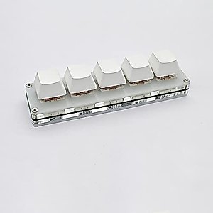 LICHIFIT 5 Key Gaming Keyboard Programming Macro keypad with Data Cable Mechanical Keyboard for SayoDevice