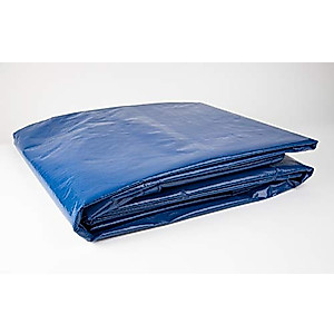 Blue Wave BWC952 Gold 15-Year 12-ft x 24-ft Rectangular In Ground Pool Winter Cover,Royal Blue