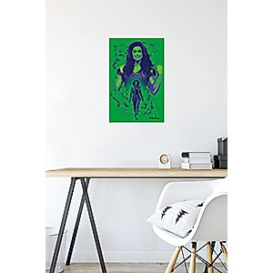 Trends International Marvel She-Hulk: Attorney At Law - Pose Wall Poster, 14.725" x 22.375", Premium Unframed Version
