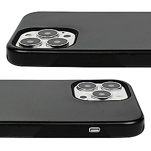 Guard Dog Custom iPhone 13 Pro Max Case - Custom Photo - Make Your Own Protective Hybrid Case (Black Case/Black Silicone)