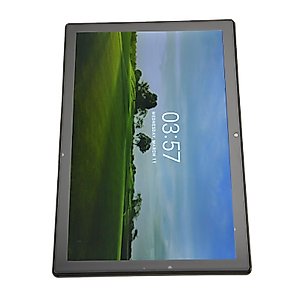 Haofy 10.1 Inch Tablet, 6GB RAM 64GB ROM 2560x1600 5G WiFi Tablet PC for Entertainment for Work (Black)