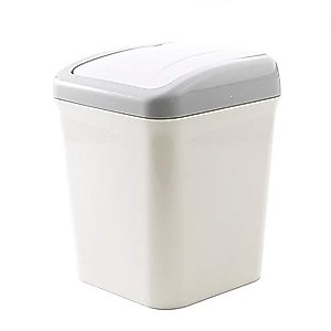 FORUU Hidden Retractable Trash Can,Office Desk Adhesive Dustbin Garbage Waste Bin,Portable Household Trash Can,Debris Sorting Trash,Waste Basket,Small Trash Can,Best for Home Office Kitchen