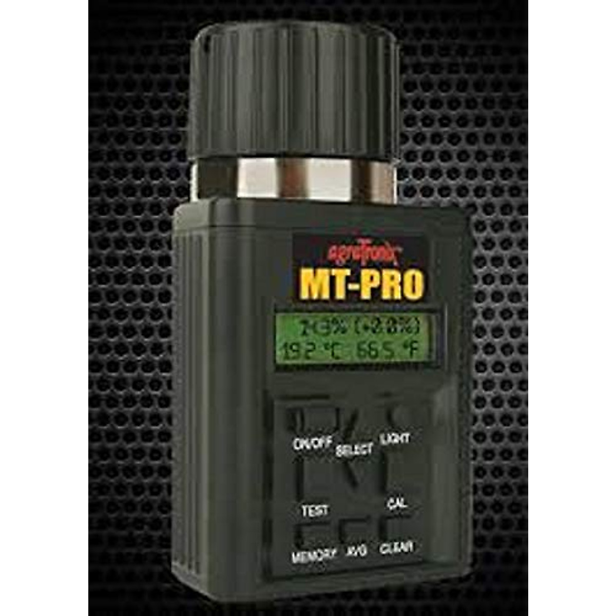 Agratronix MT-Pro Portable Moisture Tester for Grain with Digital Meter Readout, Grain Tester with Carry Case