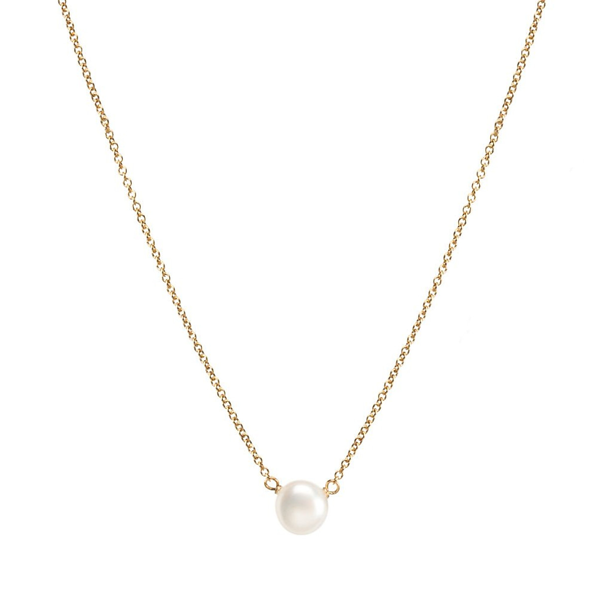 Dogeared Pearls of Success Necklace 16" Gold One Size
